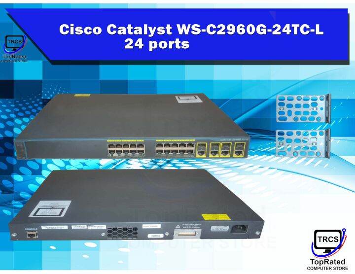 Cisco Switch Cisco Catalyst WS-C2960G-24TC-L 24 ports 20 x 10/100/1000 ...