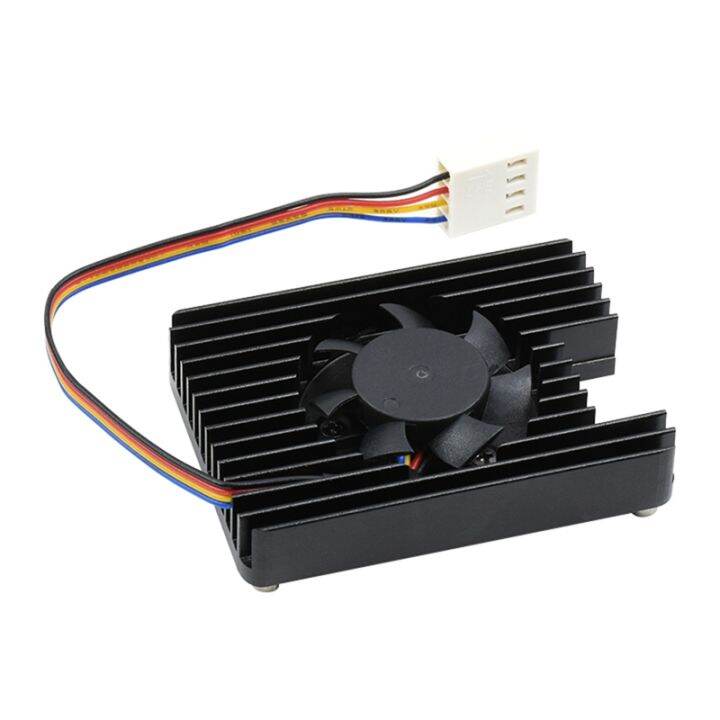 For Raspberry Pi CM4 Aluminum Case Armored Shell with 12V 3007 PWM Control Cooling Fan Heatsinks ...