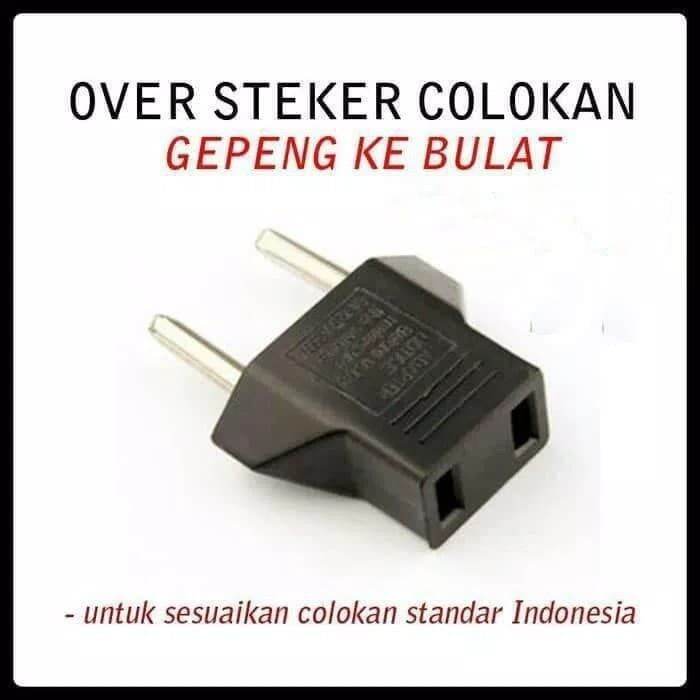 STEKER LISTRIK UTK COLOKAN GEPENG. | Lazada Indonesia
