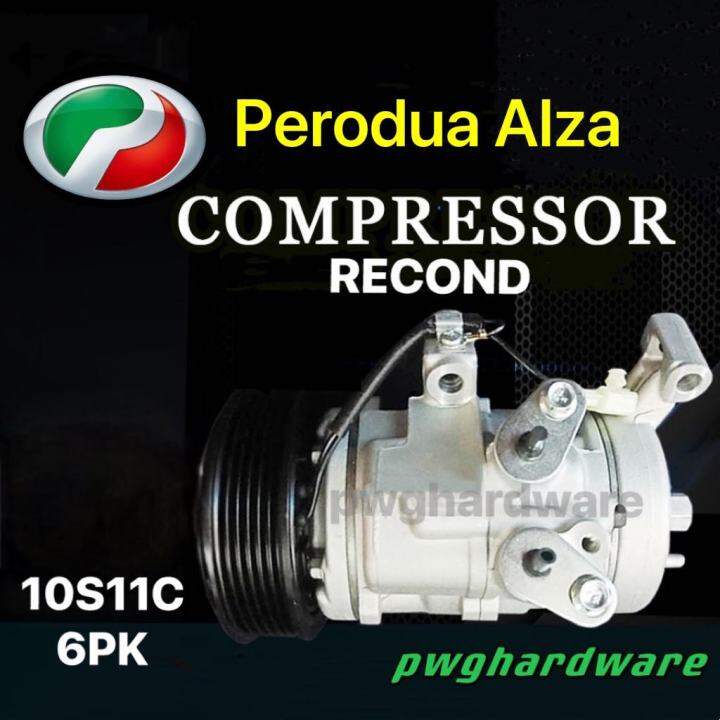 Recond AirCond Compressor Perodua Alza / Myvi Lagi Best 1.5cc ...