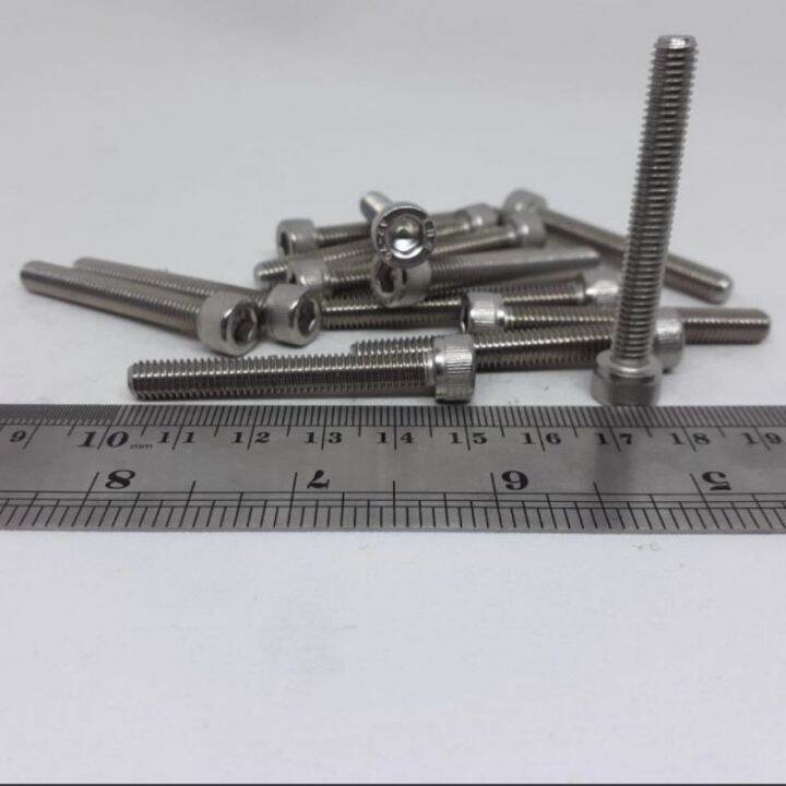 BAUT L STAINLESS M6 X 45 / BAUT L SS M6 X 45 SUS 304 / BAUT L M6X45 STAINLESS STEEL / BAUT M6 ...