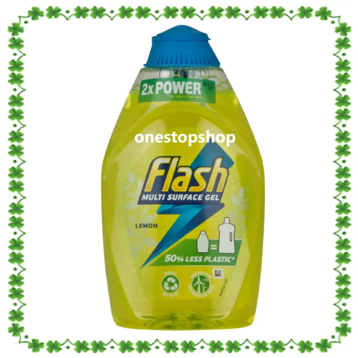 Flash Lemon Multi-Surface Gel Cleaner 600mL | Lazada PH