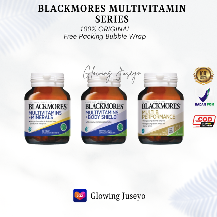 Blackmores Multivitamin + Mineral - 30 Tablet - Membantu Memenuhi Kebutuhan Nutrisi | Lazada ...