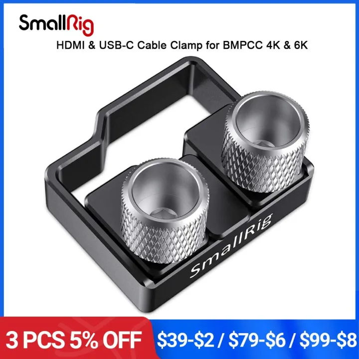 SmallRig HDMI Cable Clamp Mount For Blackmagic Design Pocket Cinema ...