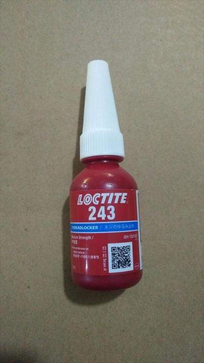 Lem Baut Threadlocker Loctite Mobil Motor Medium Strength 243 10ml ...