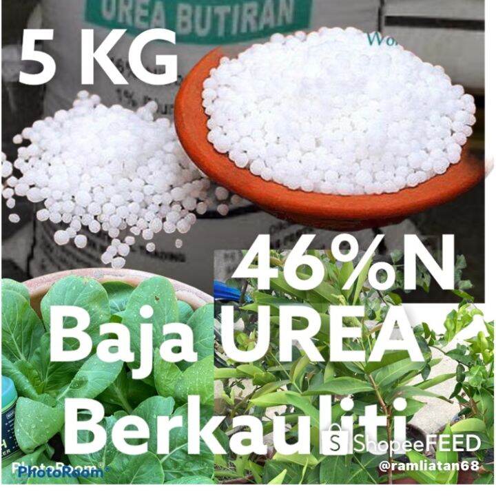 5kg / Urea Fertilizer N46% / Plant Growth Fertilizer / Plant Fertility ...