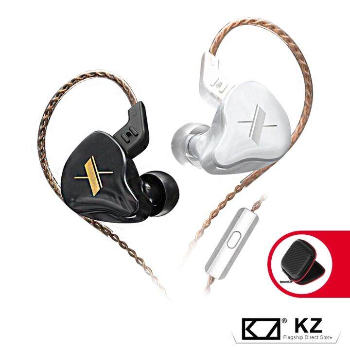 KZ EDX 1DD HIFI In Ear Earphone with Mic Headphones In Ear Noise ...