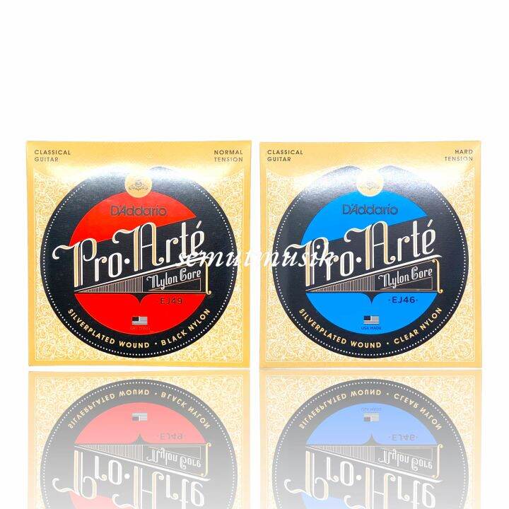 Senar Gitar Klasik D'Addario Pro Arte EJ49 EJ 46 - Clear Nylon Daddario Nilon | Lazada Indonesia