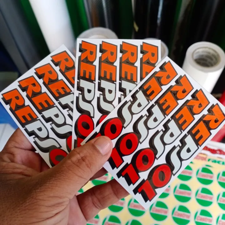 stiker cutting repsol - repsol stiker | Lazada Indonesia