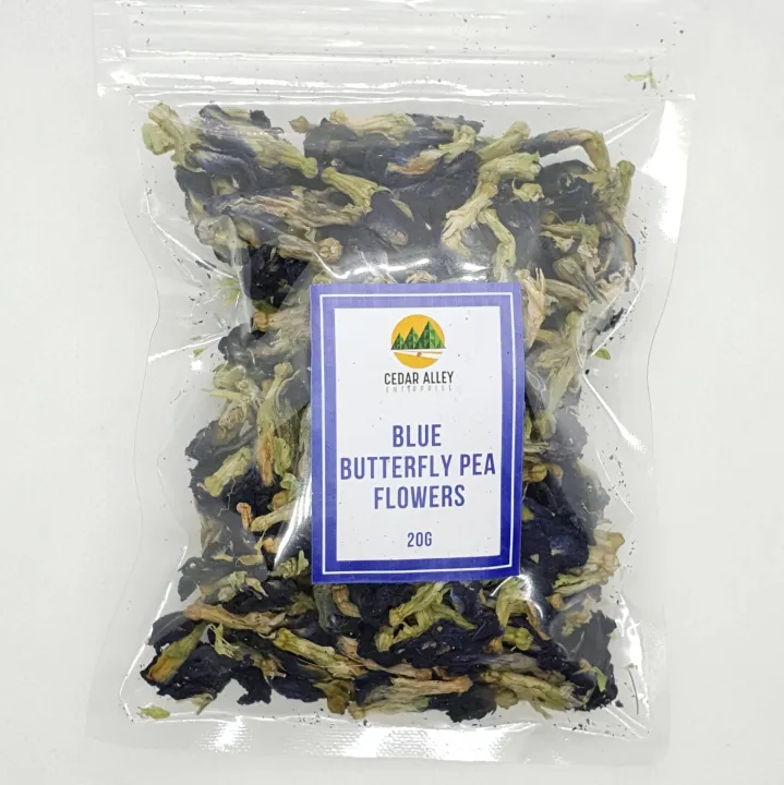 Dried Blue Butterfly Pea Flowers 20g | Lazada PH
