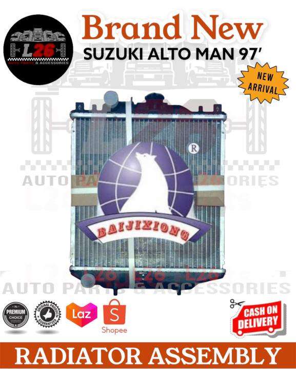 Suzuki Alto Man 97' M/T 1ROW PA26 Radiator Assembly (POLAR) | Lazada PH