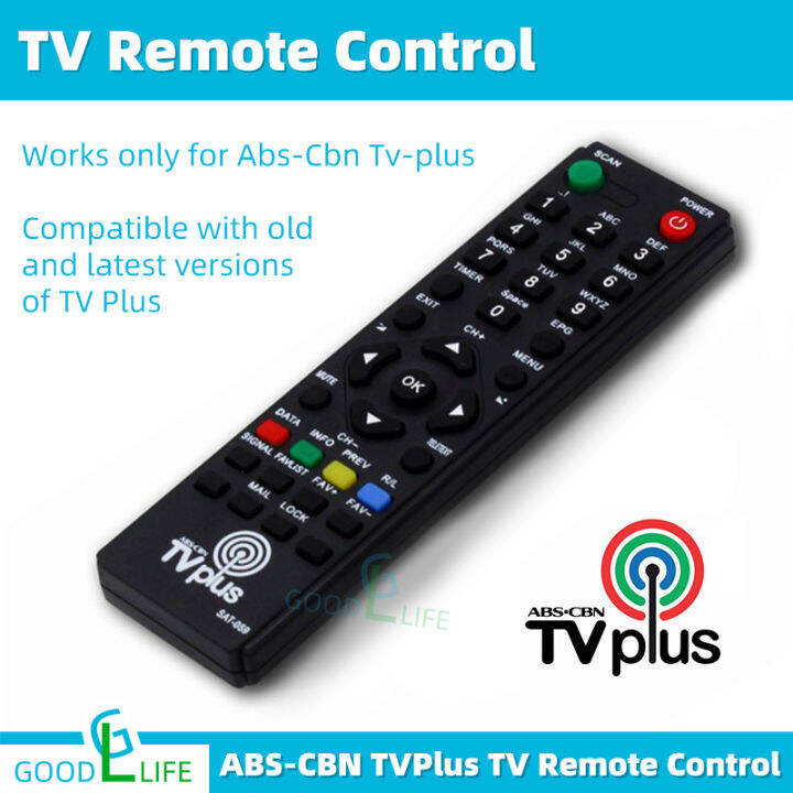 ABS-CBN TVPlus TV Remote Control | Lazada PH