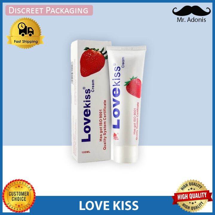 Love Kiss For Anal Vaginal Oral Sex Silicone Lubricating Oil Adult Sex Products Discreet