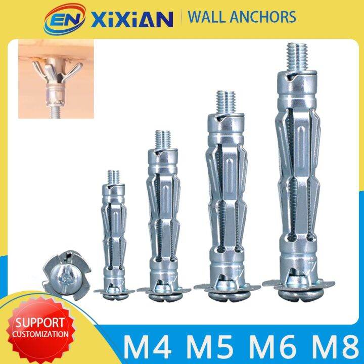 M4 M5 M6 M8 Drywall Screw Anchor Gypsum Board Plasterboard Wall Rivet ...