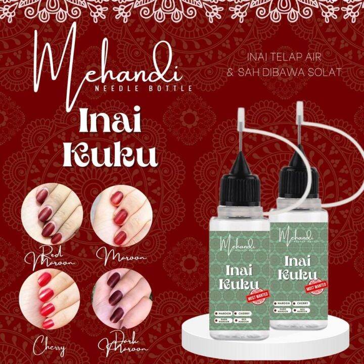 SPECIAL RAYA PROMO💥Inai Kuku Viral Myra Ross Tahan Lama Mesra Wudhuk ...