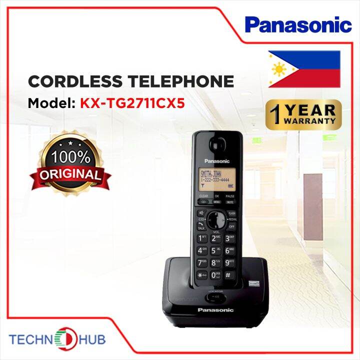 PANASONIC KX-TG2711CX5 CORDLESS TELEPHONE | Lazada PH