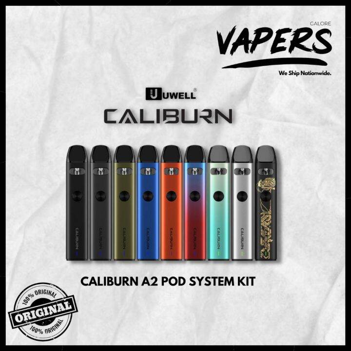 【Ready Stock】 AUTHENTIC Caliburn A2 Pod Sytem Kit | Uwell Caliburn A2 ...