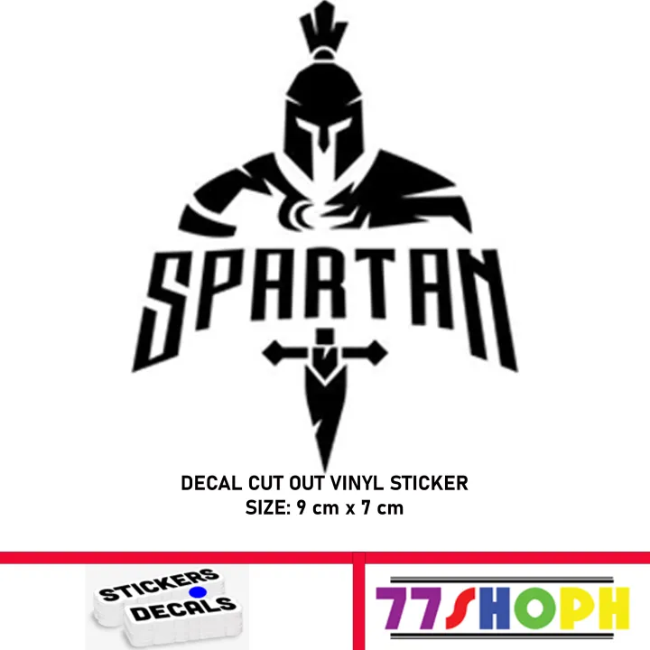 Decal Cut Out VINYL Sticker SPARTAN | Lazada PH