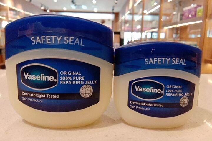 Vaseline Original 100% Pure Repairing Jelly 100ml (Exp 01/2026) & 50ml ...