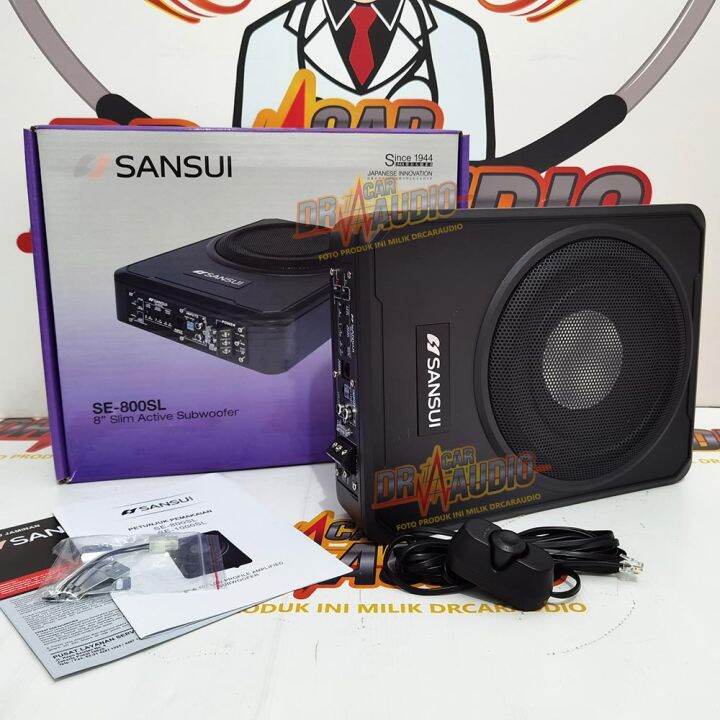 Subwoofer Aktif Sansui SE-800SL Subwoofer Kolong 8 Inch | Lazada Indonesia