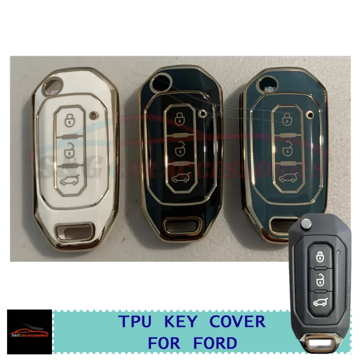 TPU Car Key Remote Cover for Ford Territory Flip-Key Flipkey | Lazada PH