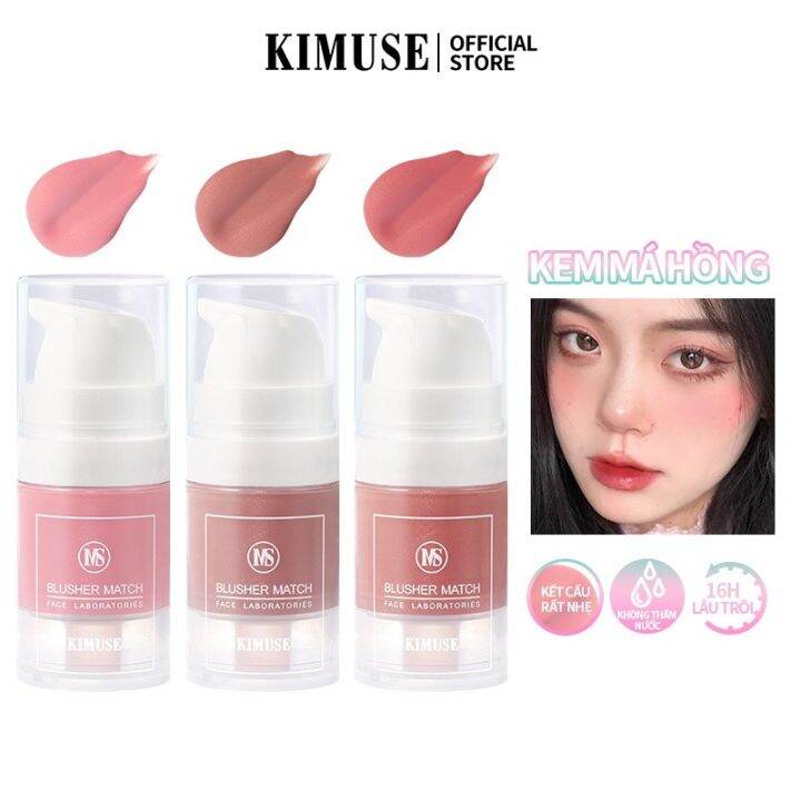 B-fdikou KIMUSE blush cream tahan air dan tahan keringat 6ml | Lazada ...
