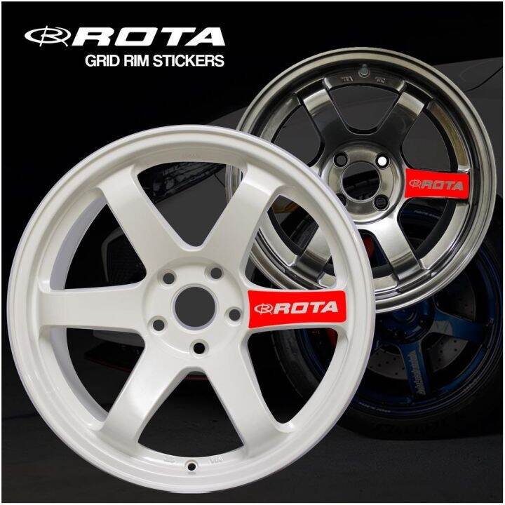 Rota Grid Stickers Mags Outdoor Cutout [SS Graphica] | Lazada PH