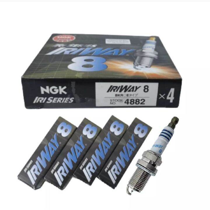 NGK IRIWAY 8 SPARK PLUG (4PCS) | Lazada