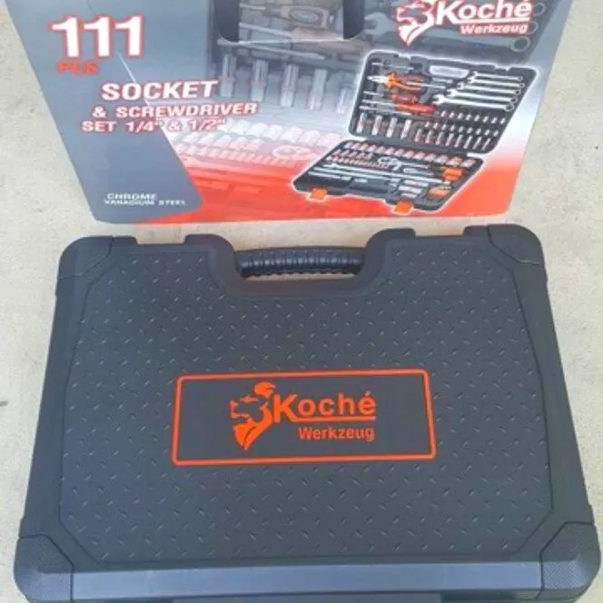 บล็อกชุด KOCHE 111 ชิ้น ถ้าช่างมืออาชีพต้องมีใช้ครับ | Lazada.co.th