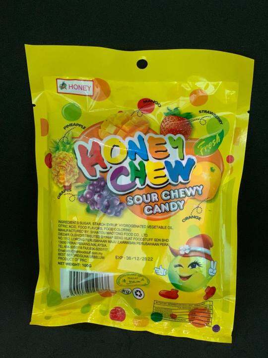Honey Chew Sour Chew Candy (5 gram) | Lazada