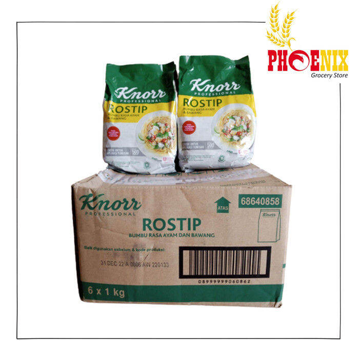 Knorr rostip rasa ayam & bawang 1 dus isi 6 bungkus | Lazada Indonesia