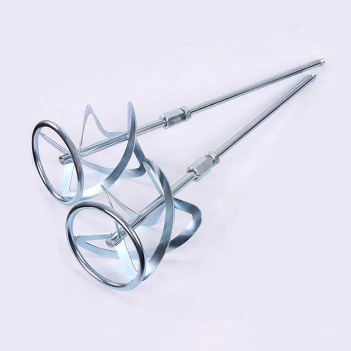 Paint Whisk S Type Thread Head Mixer Stirrer Plaster Coating Cement ...