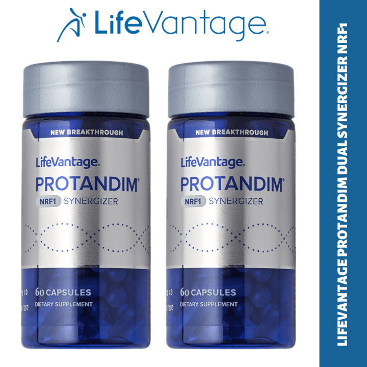 Protandim NRF1 Synergizer by LifeVantage 60 Capsules ( 2 Bottles ...