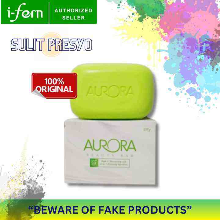 iFERN Aurora soap Original 13 in 1 Whitening Bar Soap | Lazada PH