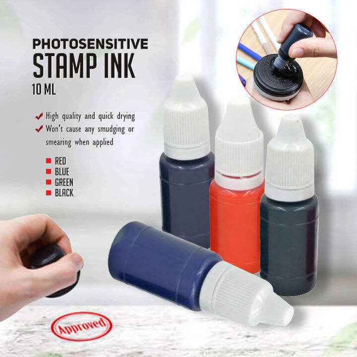 Risefully Photosensitive Stamp Ink Oil Based 10ML | Lazada PH