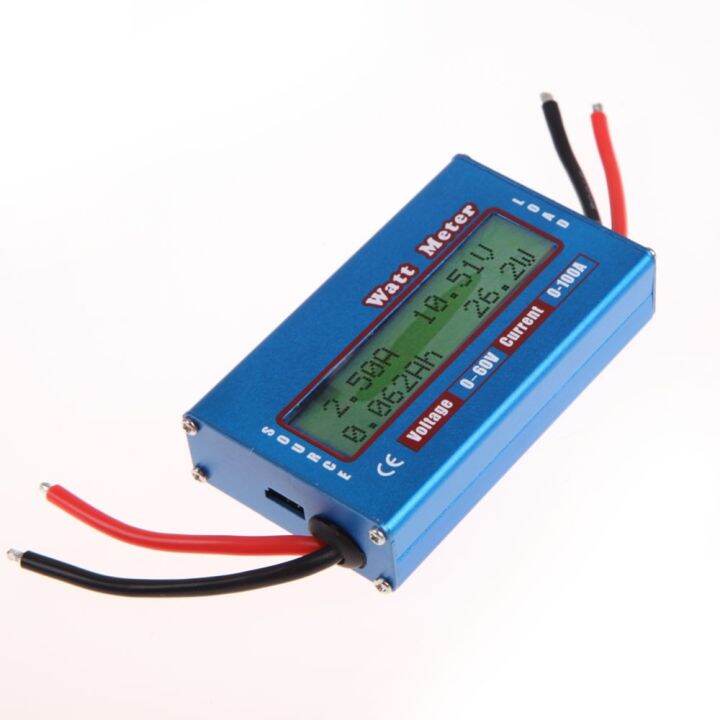 [Fast Delivery] Simple DC Power Analyser Watt Volt Amp Meter 12V 24V ...
