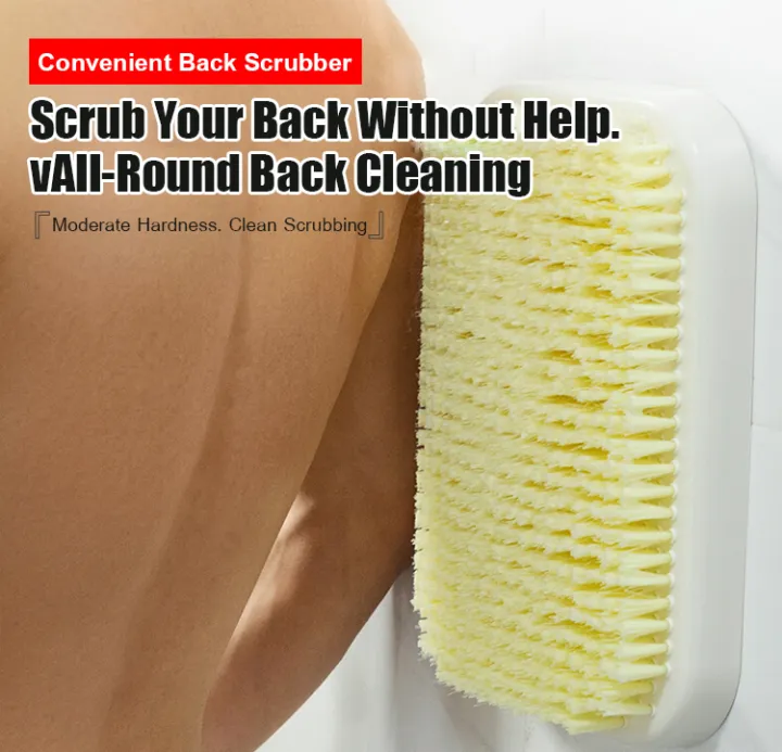 Great Promotion Wall-Mounted Back Scrubber | Lazada Indonesia