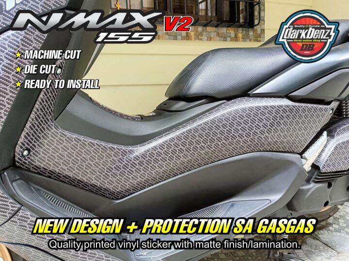 Yamaha Nmax Version 2 - New Design Espada Printed Vinyl Sticker ...