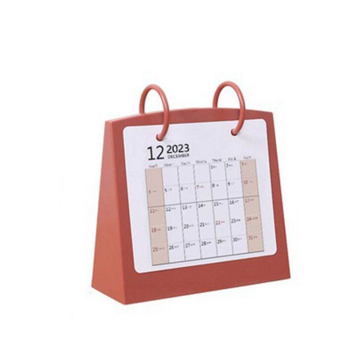 Desk Standing Calendar 2023 Desktop Small Monthly Planner Table ...