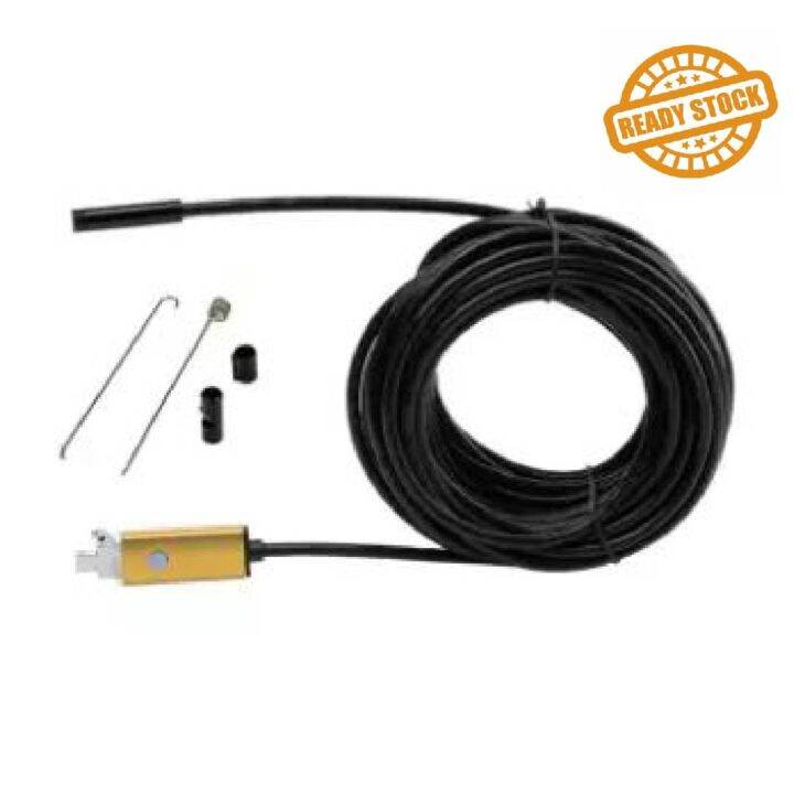 10meter AN99 5.5MM 2-in-1 USB Micro Connector Waterproof 6 LEDs ...