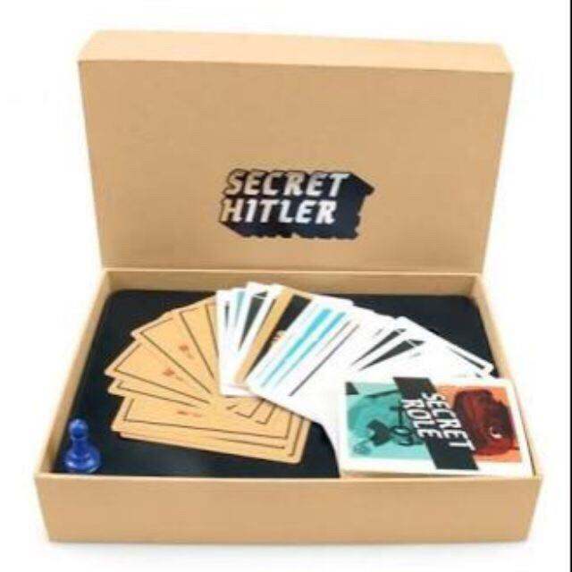 Card game Secret Hitler Board Card Game A Hidden Identity Hitlers ...