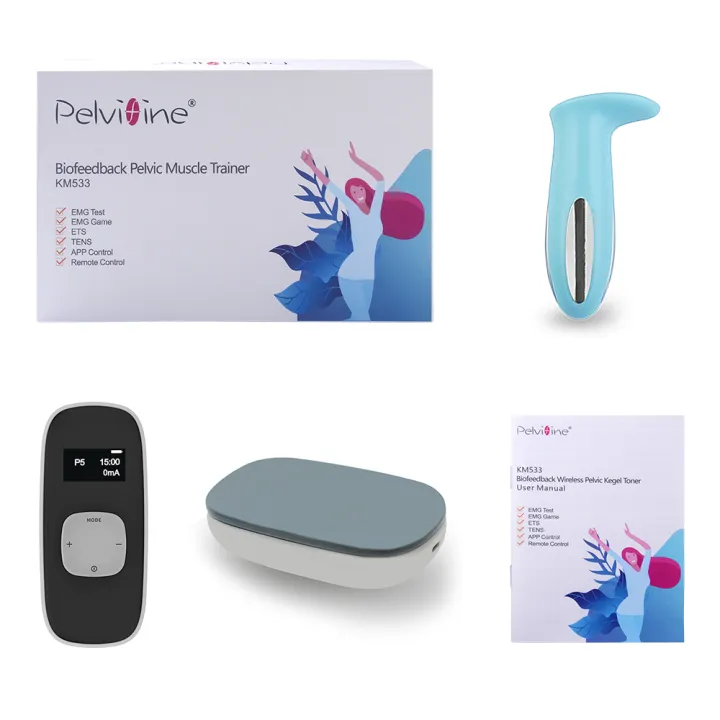 Pelvifine Kegel Trainer with AutoKegel Technology Biofeedback Remote or ...