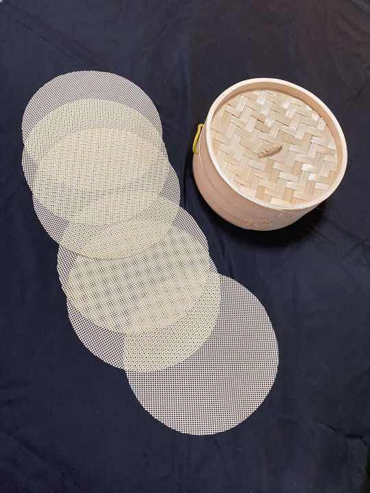 6 pcs. Taconic Silicone Dimsum Mesh for Steamer Non-Stick Siomai ...