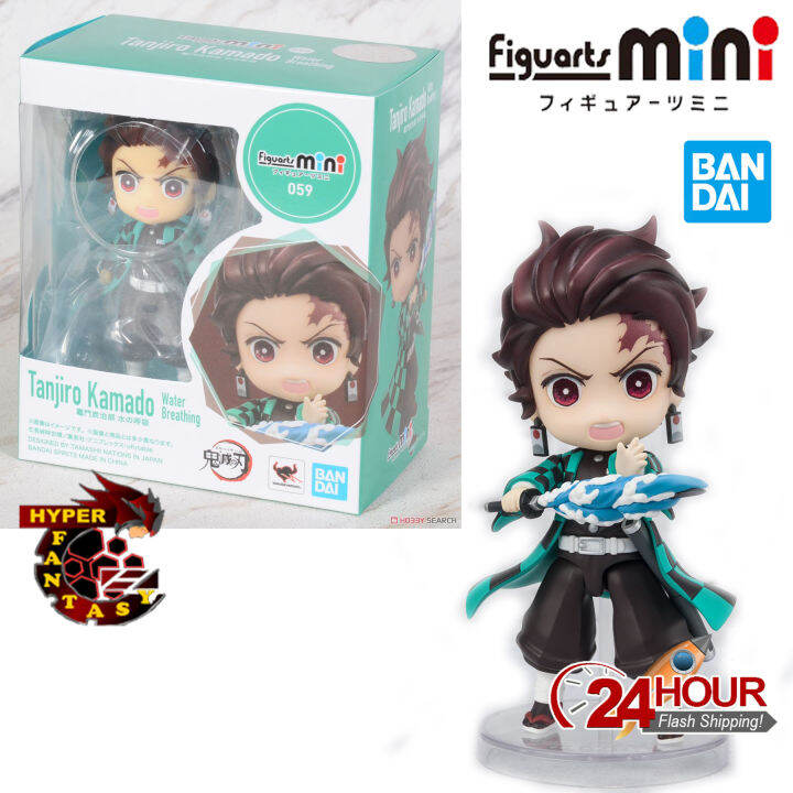 BANDAI Figuarts Mini Tanjiro Kamado Water Breathing (PVC Figure) Demon ...
