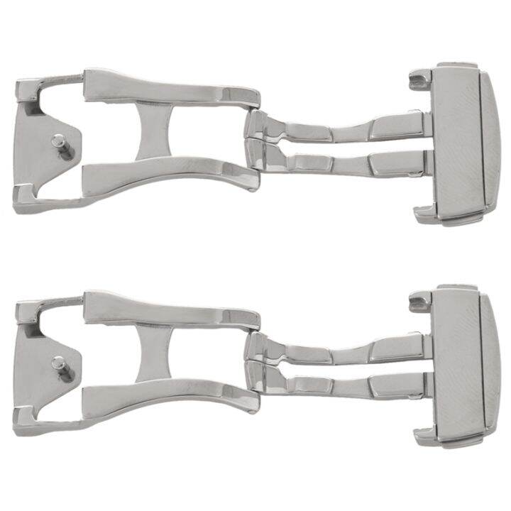 Stainless Steel Deployant Watch Strap Folding Buckle Clasp For Omega ...