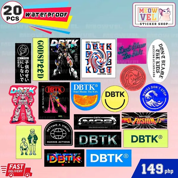 [20 PCS] DBTK SERIES 5 STICKER PACK | Lazada PH