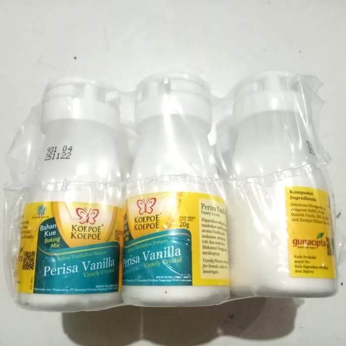 perisa vanila koepoe kupu 20 gram vanila vanili vanilli 1pcs | Lazada ...
