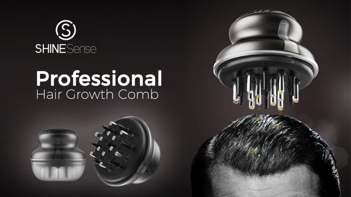 ShineSense Hair Growth Comb Scalp Applicator Comb For Hair Scalp ...