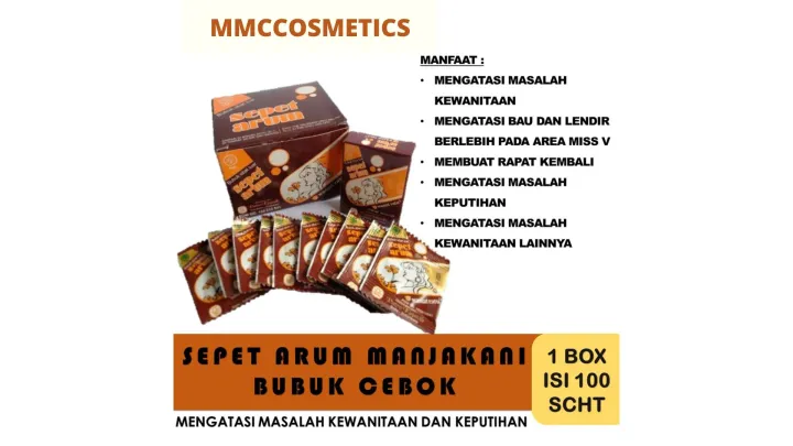 SEPET ARUM / BUBUK OBAT LUAR 1BOX 10 SACHET | Lazada Indonesia