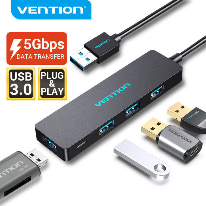 Vention USB HUB Multiple USB Splitter 4 Ports Hight Speed USB 3.0 HUB ...